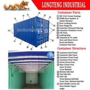 Buy Sa2.5 Shot Blasting Corten Steel Parts Shipping Container Front ...