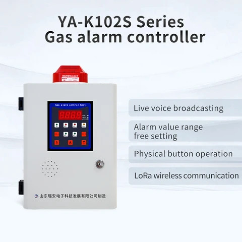 Buy Single Channel Gas Detector Alarm Controller With 4-20ma Signal ...