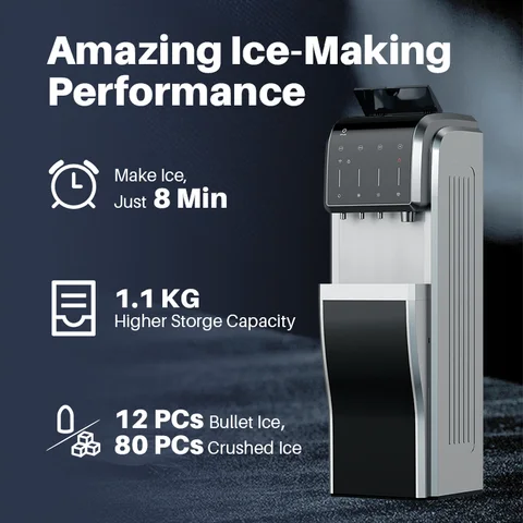 Buy Smart App Control Home Office Public Cube And Crushed Ice Maker ...