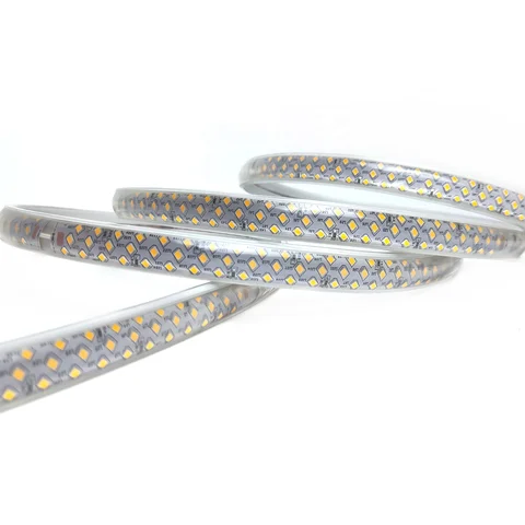 Buy Strip Light 220v Smd 2835 276led/m 15mm Lens Style Three Rows ...