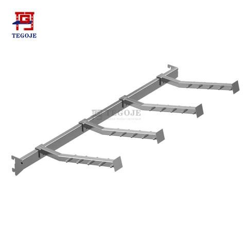 Buy Supermarket Shelf Accessories Pegboard Hooks Square Pit Plate Hole ...