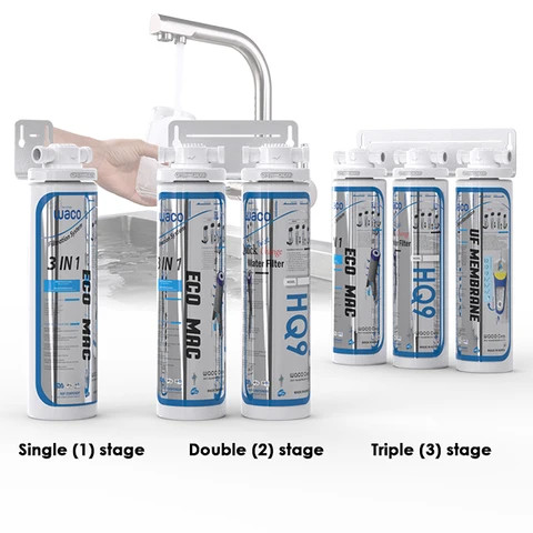 Buy Undersink Water Purifier Quick Change Filter System from Hyundai ...