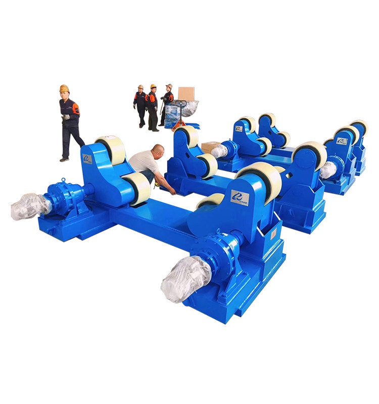 Buy Welding Rotator Self Adjusting Turning Roller Frame Wireless Remote ...