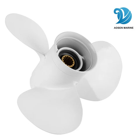 Buy Wholesale Outboard Boat Propeller 3 Blade Outboard Propeller 10 5/8 ...
