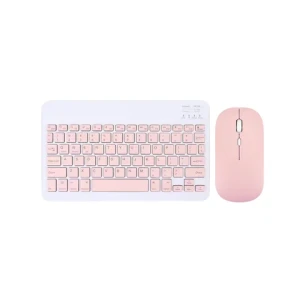 Buy Wireless Keyboard And Mouse Mini Rechargeable Spanish/russian ...