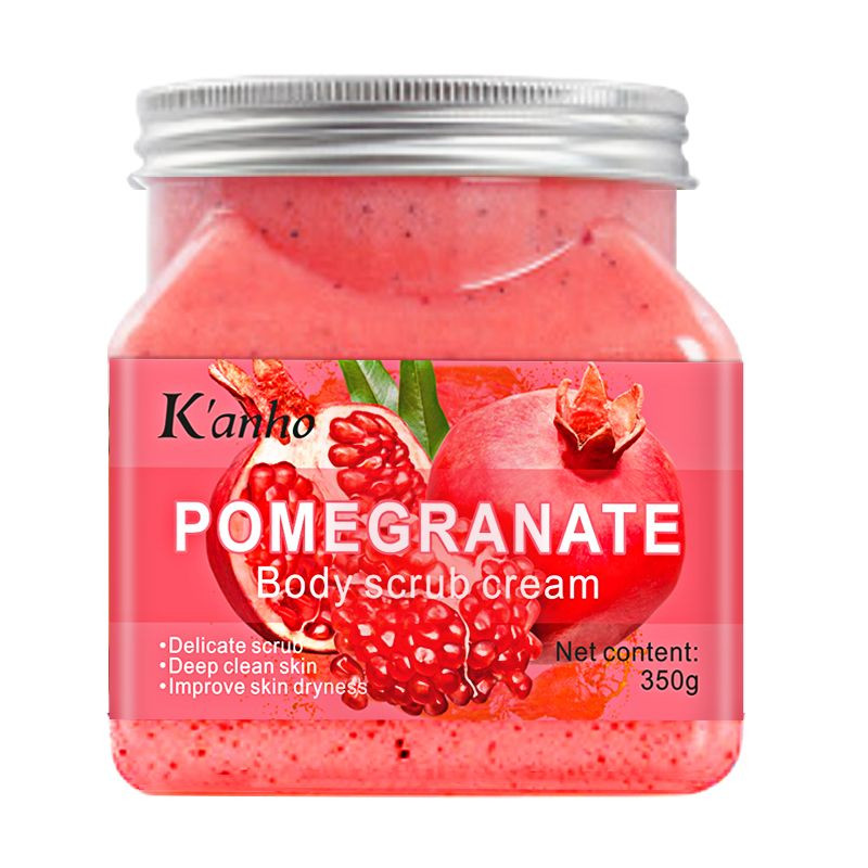 Buy Kanho Pomegranate Natural Body Care Whitening Exfoliating Ice Cream ...
