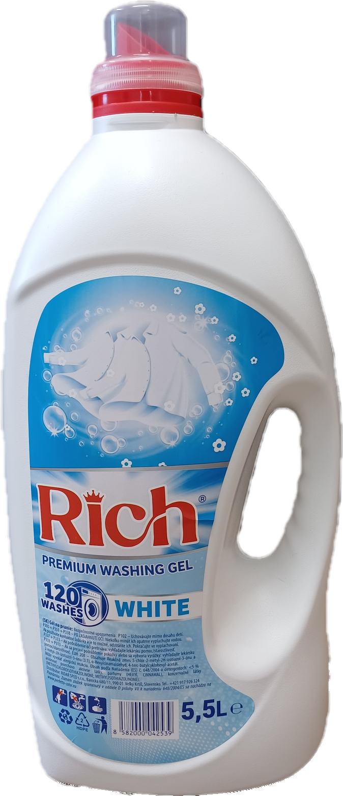 Buy Rich White Washing Gel 5,5l from RIDAR SPED s.r.o., Slovakia ...