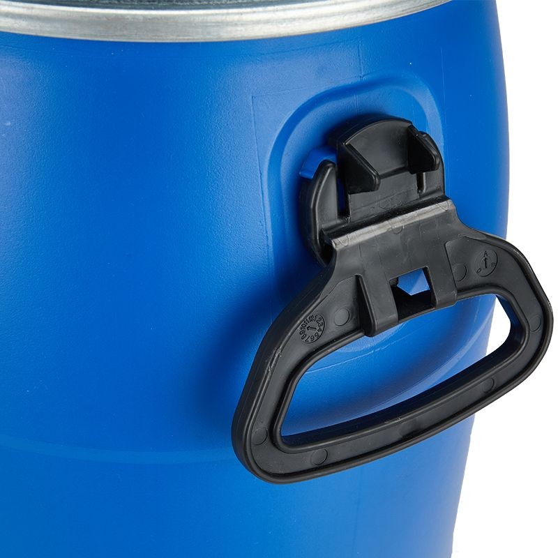 Buy 25 Liters Blue Stacking Plastic Drum Container,open-top Drums from ...