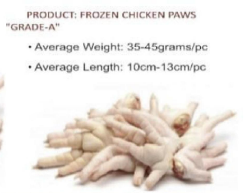 Buy Frozen Chicken Paw from Brasilsulex Export & Import, Brazil ...