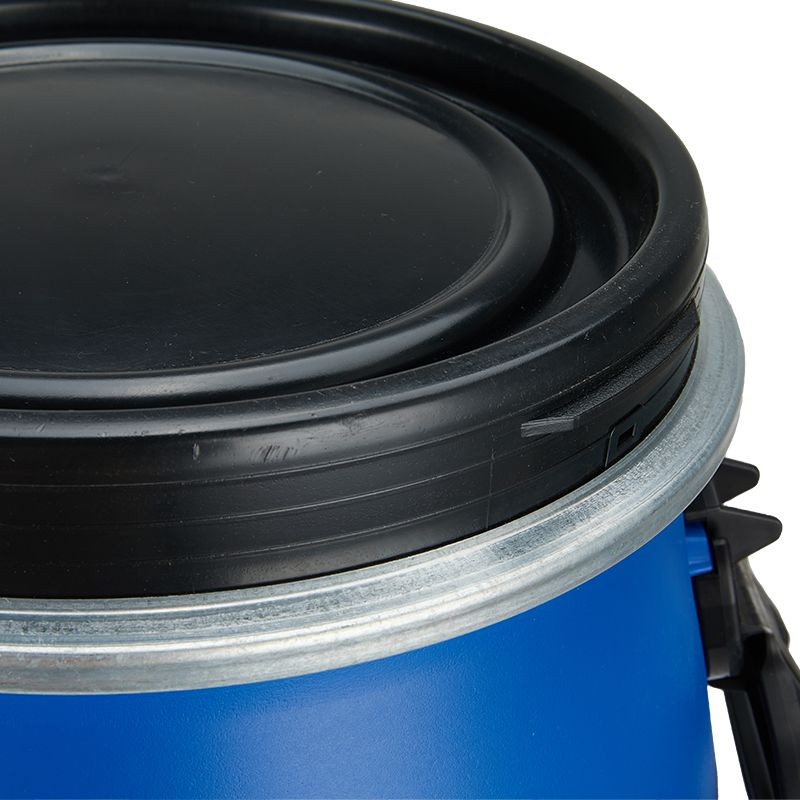 Buy 25 Liters Blue Stacking Plastic Drum Container,open-top Drums from ...