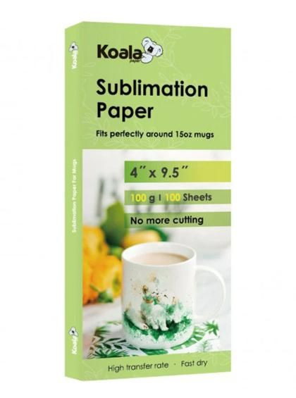 Buy Koala Sublimation Paper 100gsm For Inkjet Printer 100 Sheets from ...