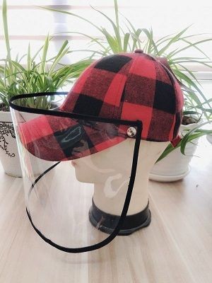 Buy Smart Cap With Protective Face Shield from UZTEXTILEGROUP USA LLC ...