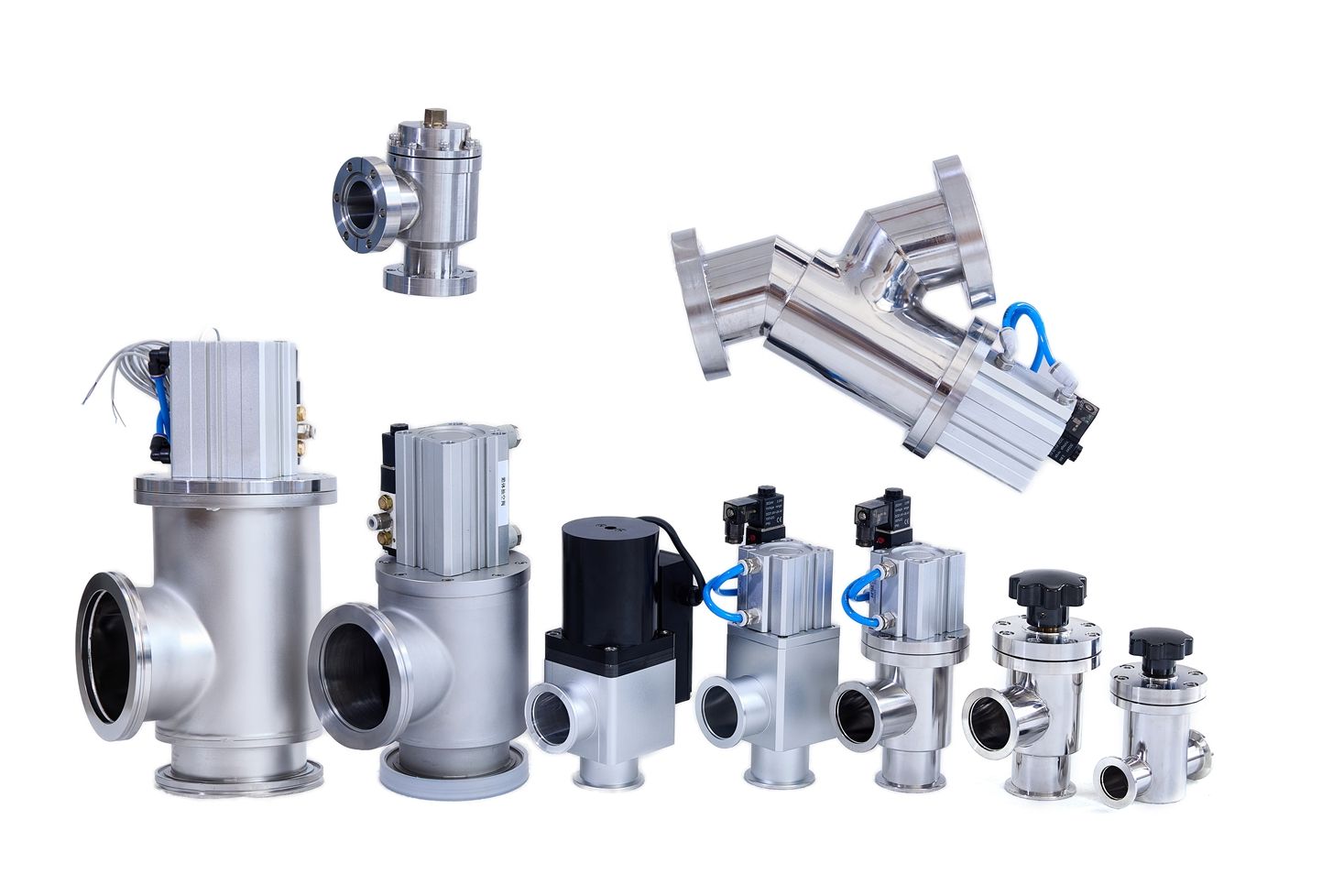 Buy Large High Vacuum Pneumatic Angle Valves from Beijing Jiujiu Yuda ...