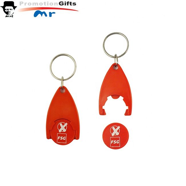 Buy Plastic Coin Keychain Shopping Trolley Coin Key Chains from Quzhou ...