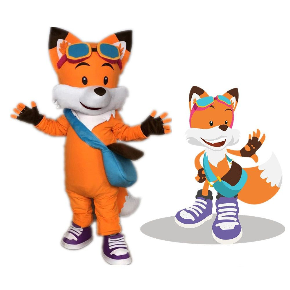Buy Custom Animal Mascot Costume Fox Custom Mascot Outfit Suit from ...