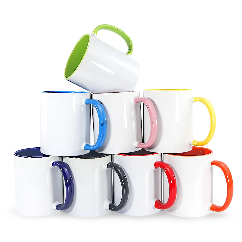 Buy 110z Coffee Cup Color Sublimation Blanks Product Ceramic Coffee Mug ...