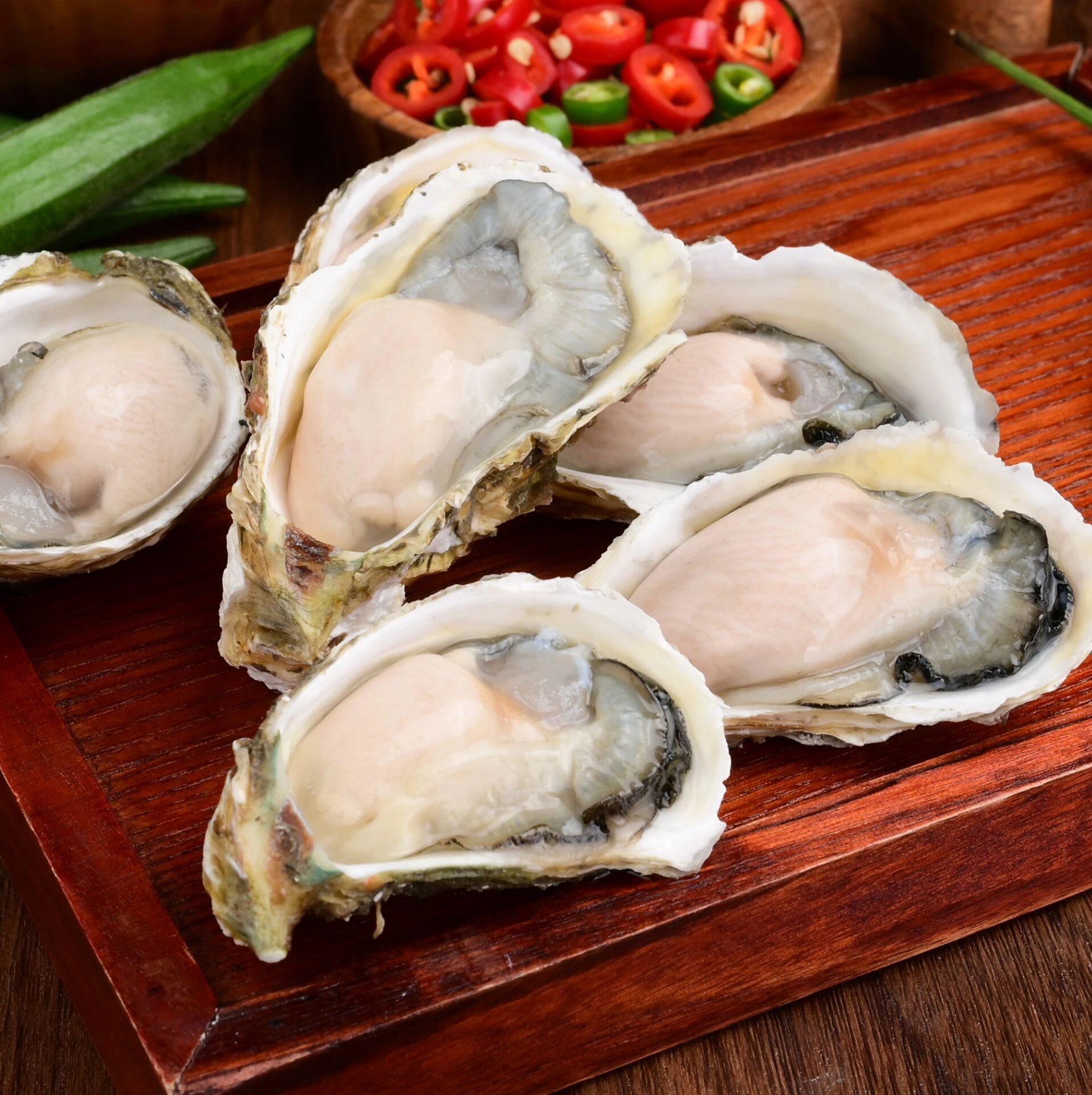 Buy New Season Half Shell Oyster Meat Frozen Oyster Meat from ...