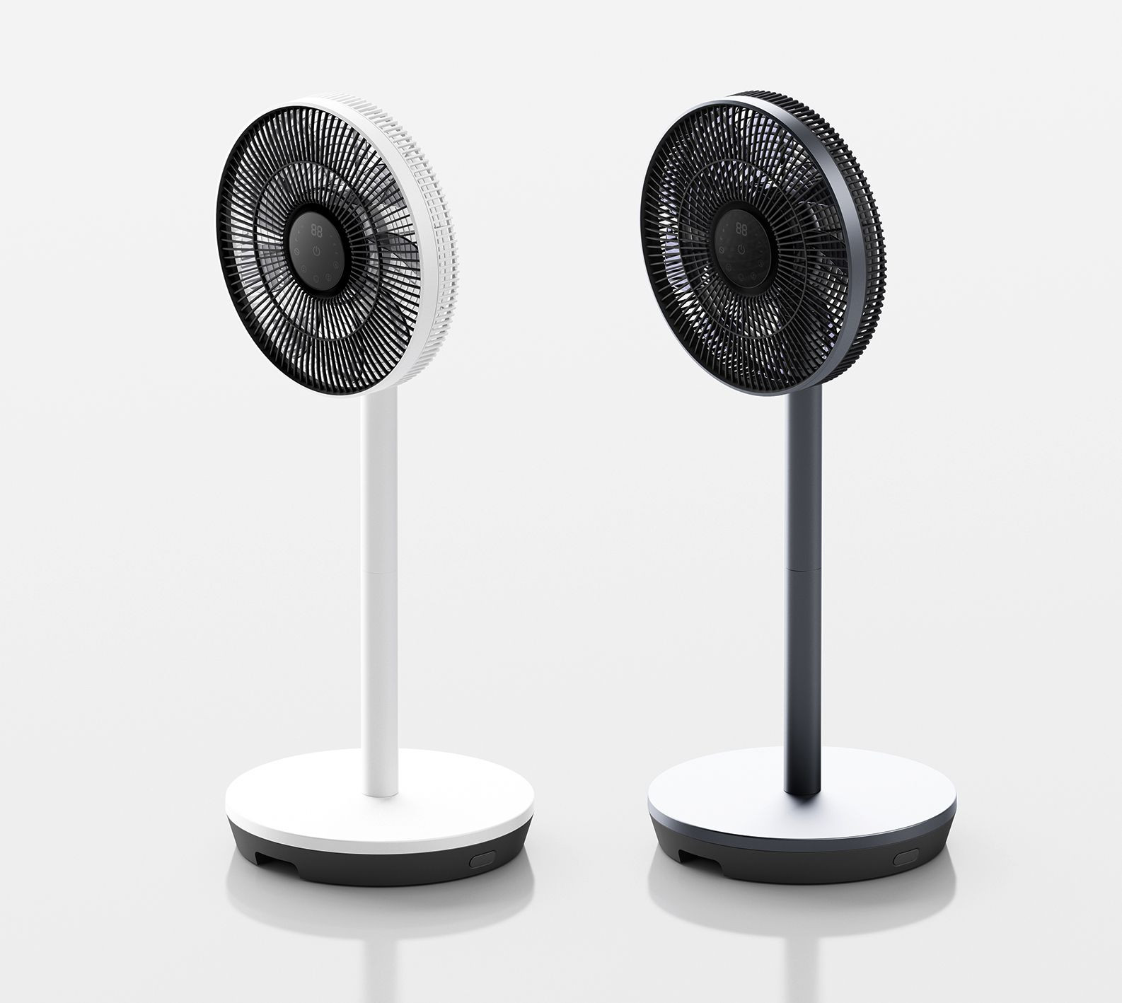 Buy Portable Shaftless Storage Floor Fan Powerful Cooling,versatile ...