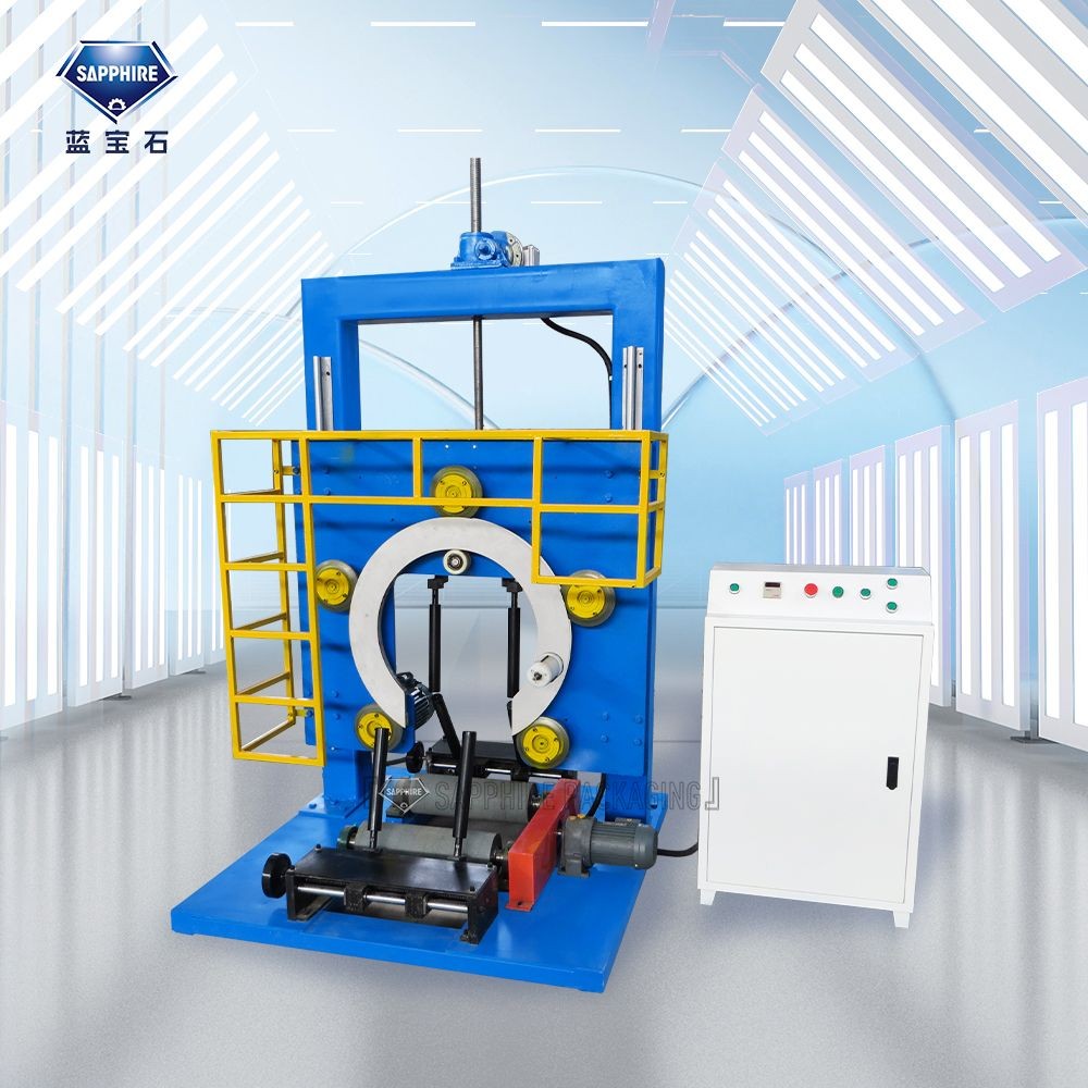 Buy Ht-400w Vertical Ring Winding Wrapping Machine from Shandong Magpie ...