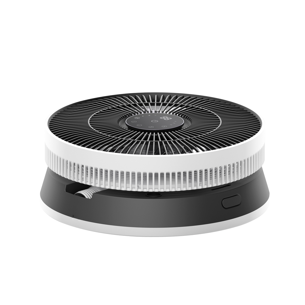 Buy Portable Shaftless Storage Floor Fan Powerful Cooling,versatile ...