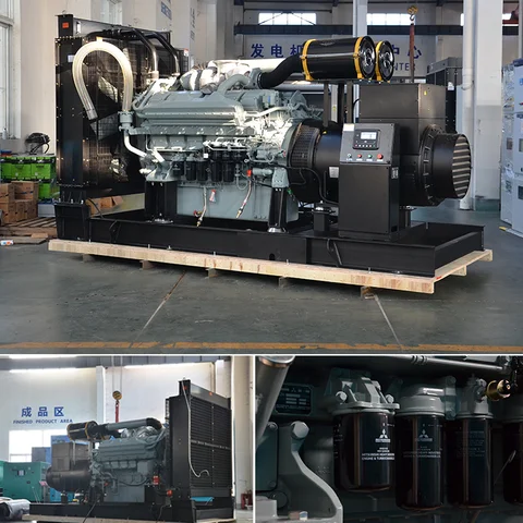 Buy 1000kva To 2000kva Heavy Duty Diesel Generator 1mva Power Capacity ...