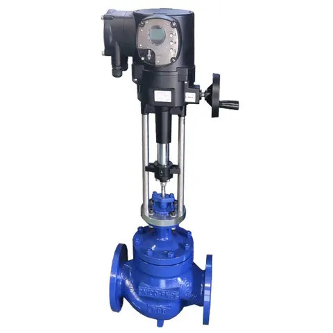 Buy 1-20 Inch Control Valve Pn25 Wcb Cf8 Ductile Iron Electric Actuator ...