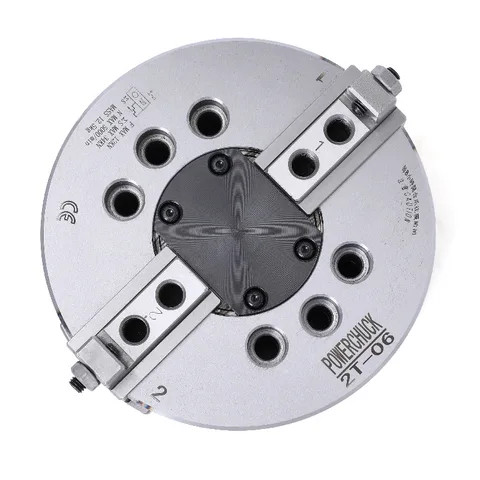 Buy 10 Inch 2 Jaw Hydraulic Lathe Chuck Cnc Lathe Solid Power Chuck ...