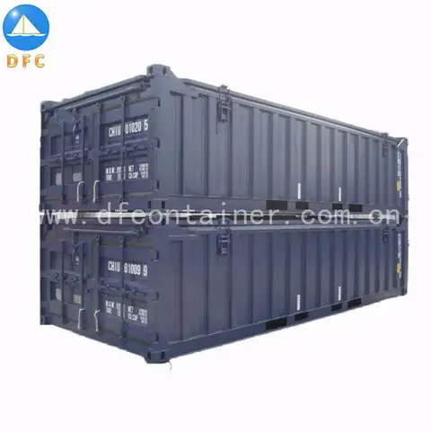 Buy 20ft 40ft Half Height Open Top Shipping Container With Hard Cover ...