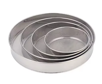 Buy 304 Stainless Steel Strainers Flour Sieve Flour Sifter Wire Mesh ...