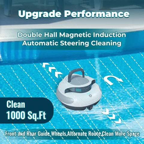 Buy 3h Fast Charge 5000 Mah Battery Pool Cleaner Robot Automatic For ...