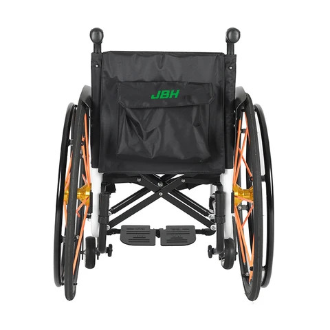 Buy 45cm Seat Width Fast Release Wheel Folding Sports Wheelchair Manual ...