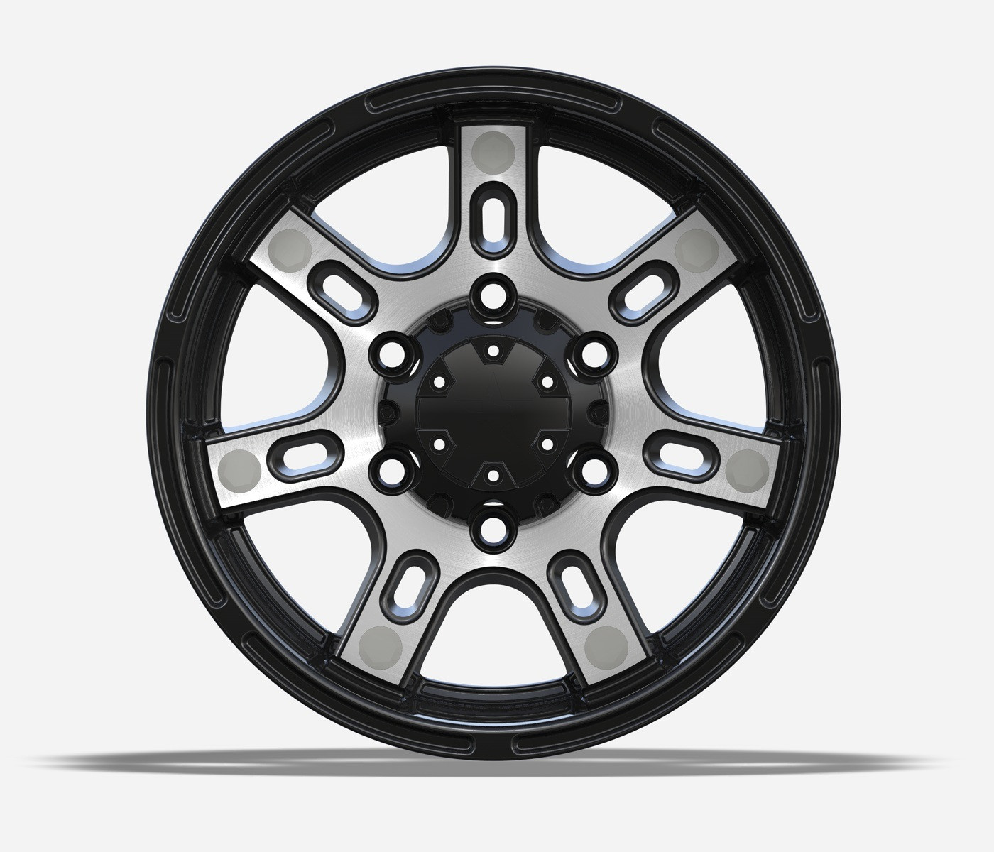 Buy 4x4 Alloy Wheels With Black Machine Face Ufo-793 from UFO Luxury ...