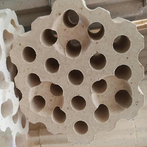 Buy 7 Holes 17 Holes High Alumina Checker Brick Refractory Checker ...