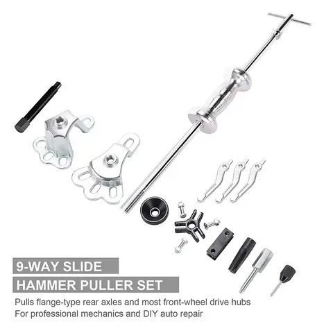 Buy 8-way Universal Slide Hammer Puller Set Automotive Internal ...