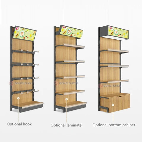 Buy Adjustable Disassembled Convenience Store Supermarket Gondola ...