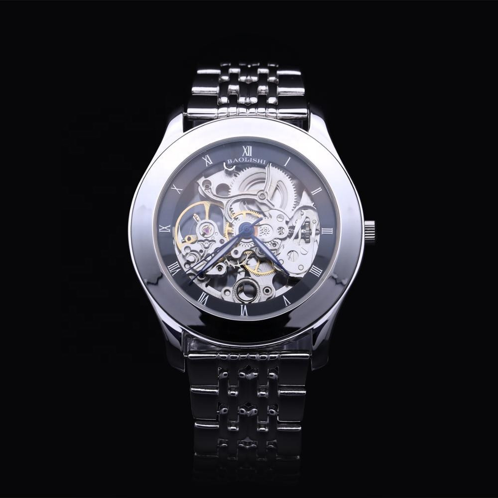 Buy Baolishi Wholesale Oem 925 Silver Mechanical Watch,watches For Men ...