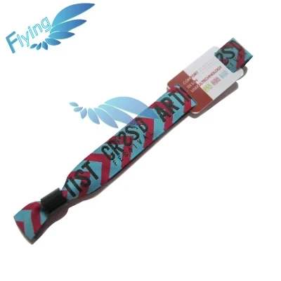 Buy Beautiful Woven Hand Bands Custom Fabric Rfid With Chip For ...