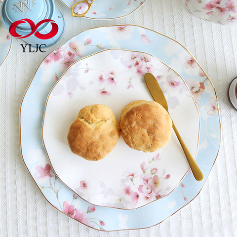 Buy Ceramic Breakfast Plate Mug Set Stoneware Nordic Porcelain ...