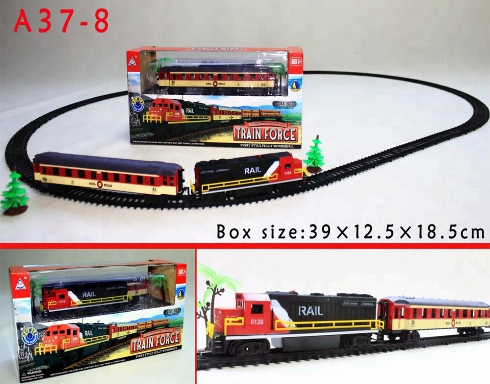 Buy Christmas Hobby Ho Scale Model Electric Train Toy Sets Battery ...