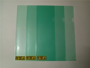 Buy Clear Promotional Cleanroom Paper File Document Holder A4 Size L ...