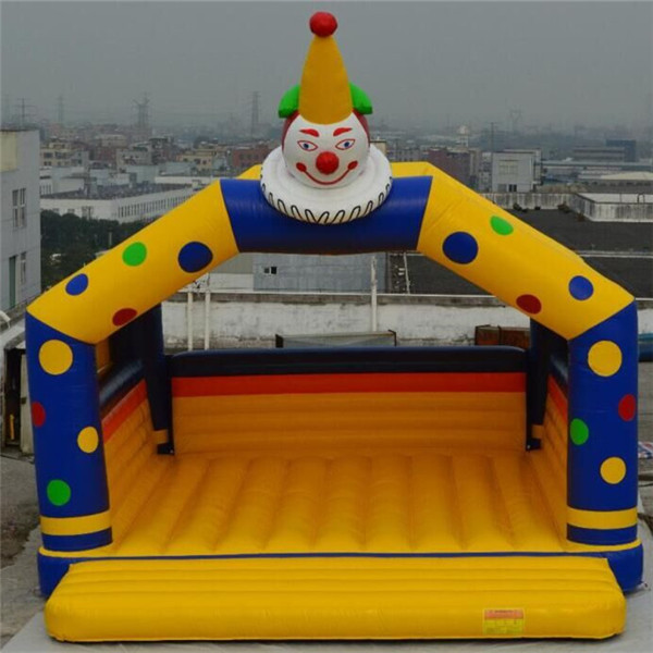 Buy Commercial Clown Theme Park Inflatable Bouncer Combo , Animal ...