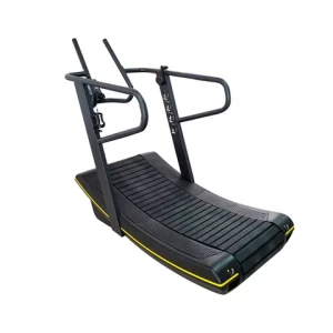 Buy Commercial Gym Fitness Treadmill Air Runner Non-motorized Unpowered Curved Treadmill ...