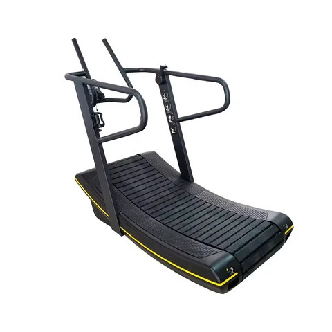 Buy Commercial Gym Fitness Treadmill Air Runner Non-motorized Unpowered Curved Treadmill ...