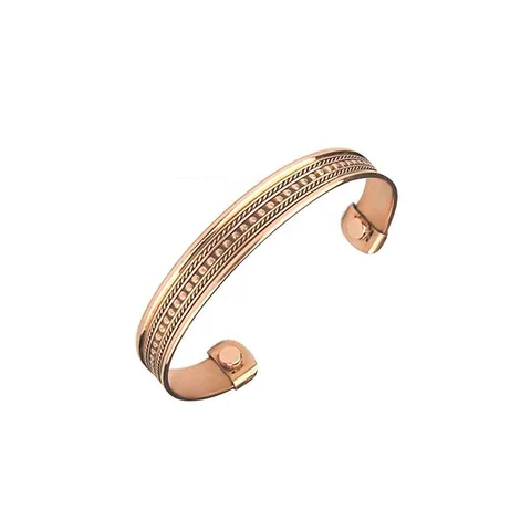 Buy Copper Therapy Copper Bracelet With Magnets For Arthritis For Men ...