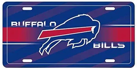 Buy Custom Buffalo Bills License Plate 6 X 12 Inches Aluminum Alloy ...