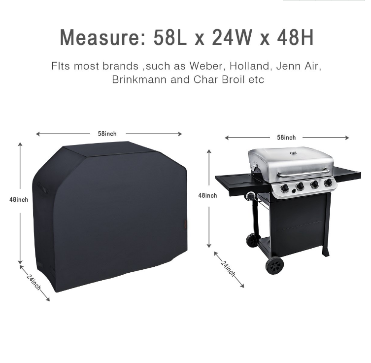 Buy Custom Made Designer Bbq Covers Waterproof Barbecue Grill Cover ...