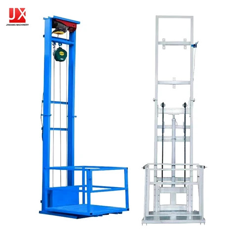 Buy Customizable Vertical Guide Rail Lift Hydraulic Cargo Lift ...