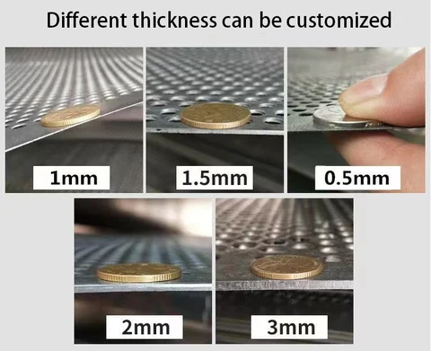 Buy Customized Micro Perforated Sheets Perforated Metal Sheet Steel ...