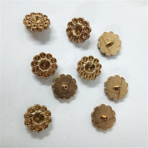Buy Decorative Metal Rivet Diamond Lip Flower Jeans Rivet Alloy Button ...