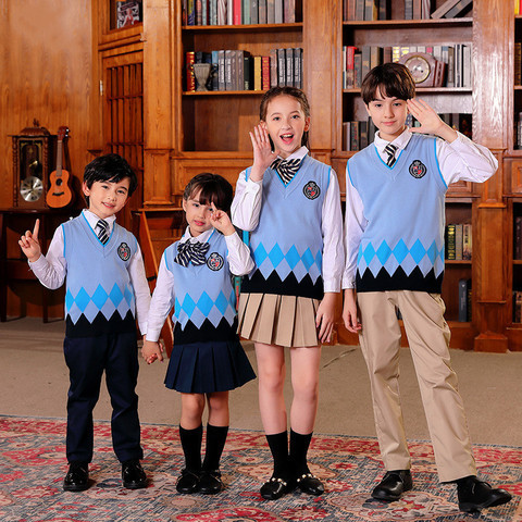 Buy Design School Uniforms Embroidered School Emblem Primary School ...